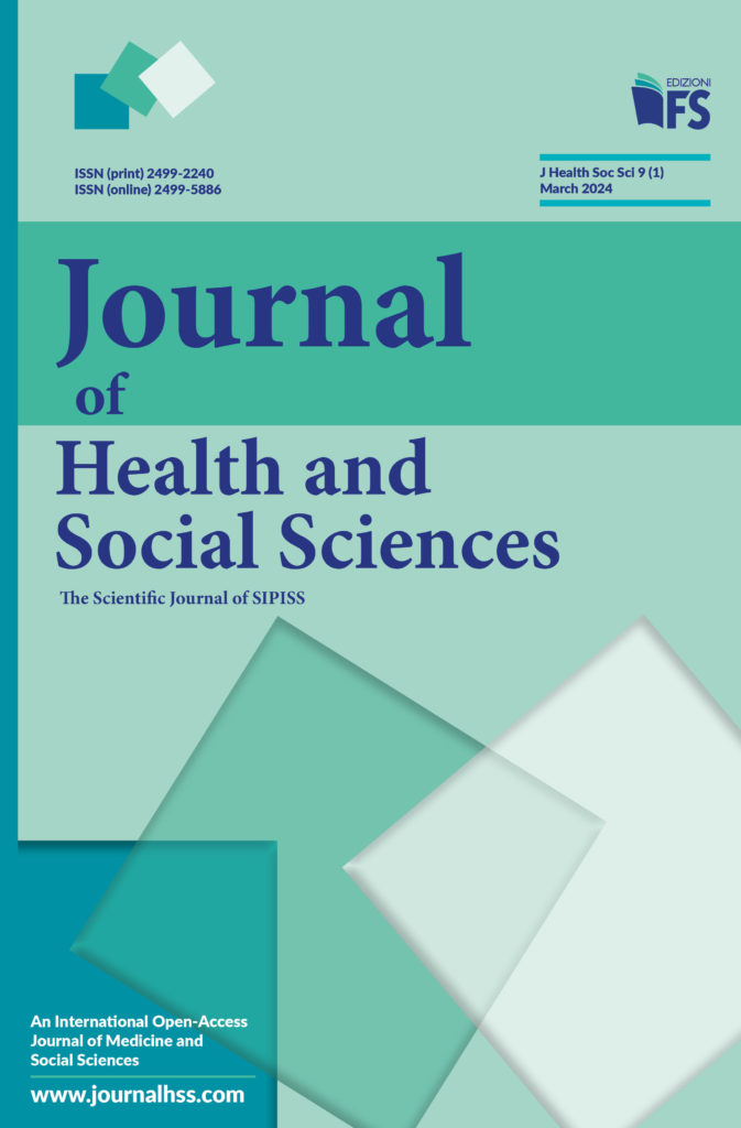 Journal JHSS 10, issue 1, March 2025 - Edizioni FS